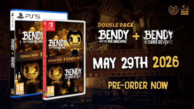 Doublez l'horreur : Bendy Double Pack arrive le 29 mai 2026 sur PS5 ...